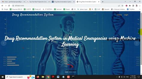 Drug Recommendation System in Medical Emergencies using Machine Learning | Python IEEE Project ...