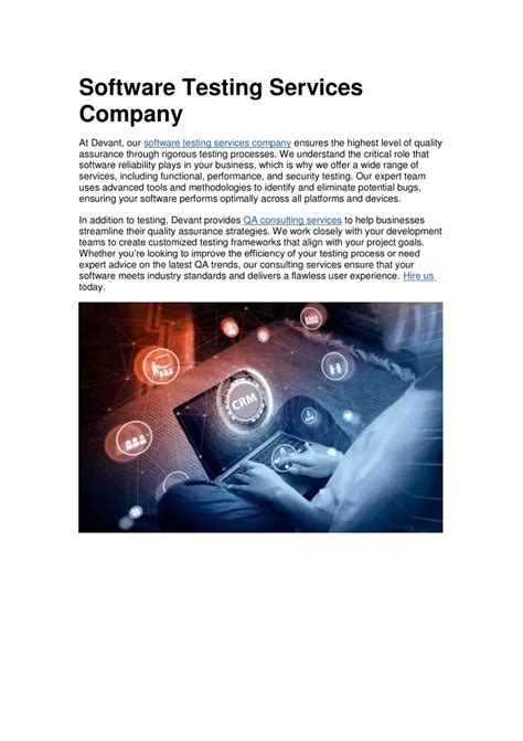 Ppt Software Testing Services Company Powerpoint Presentation Free Download Id 13598121