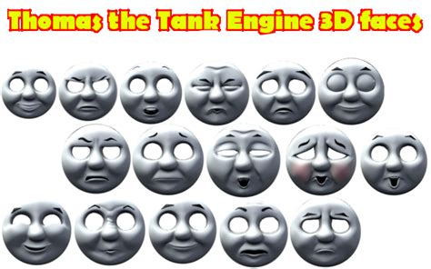 Thomas The Tank Engine Faces
