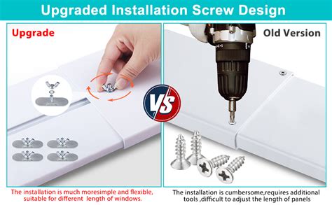 Upgraded Dryer Vent Window Kit For 4 Inch Diameter Dryer
