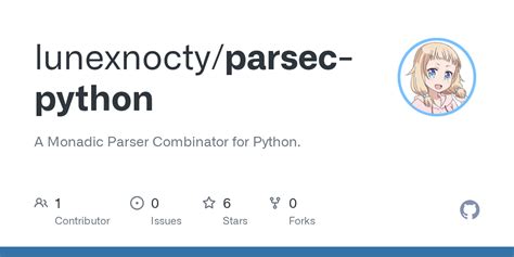 Github Lunexnoctyparsec Python A Monadic Parser Combinator For