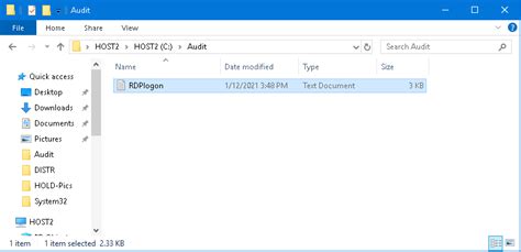Auditing Rdp Connections Michael Firsov