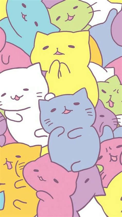 Pastel Cat Wallpapers Top Free Pastel Cat Backgrounds Wallpaperaccess