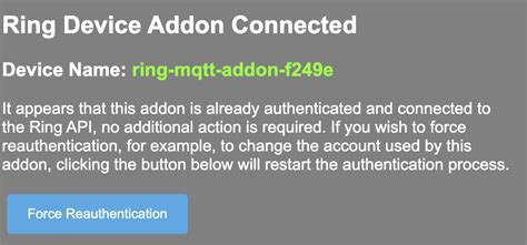 Ring Device Integration Via Mqtt W Video Streaming Page 65 Share Your Projects Home