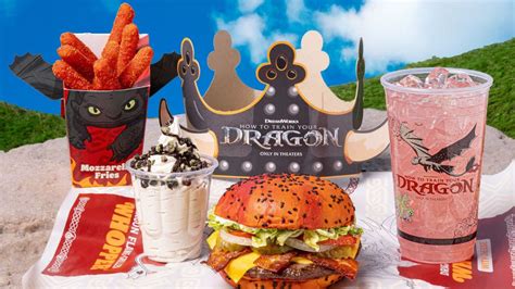 „how To Train Your Dragon Erhält Ein Spezielles Menü In Zusammenarbeit