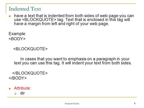 Suzanne Sultan1 Line Breaks Paragraphs Lists Lab3 Ppt Download