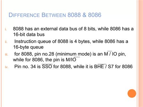 Chapter 6 Hardware Structure Of 8086 Pptx