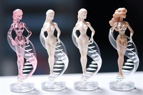 Premium Photo D Render Of A Medical Background With Dna Strand