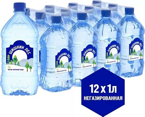 Питьевая вода Шишкин лес негазированная, ПЭТ, 1 л — купить в интернет ...