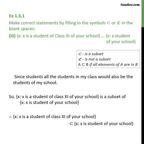 Ex Make Correct Statements By Filling In Symbols
