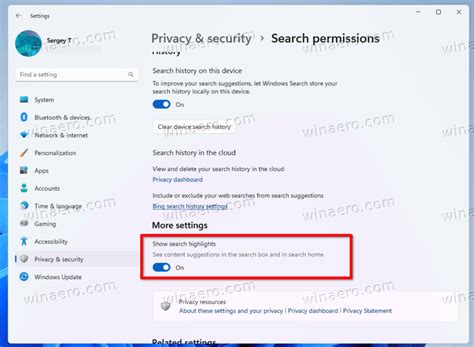 How To Disable Search Highlights In Windows 11 And Windows 10
