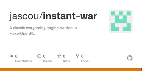 Github Jascouinstant War A Classic Wargaming Engine Written In Haxeopenfl