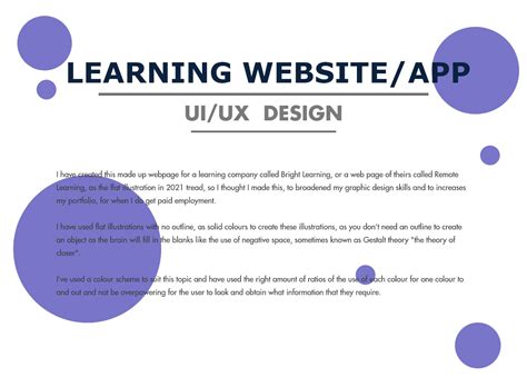 Learning Website UI UX Design On Behance
