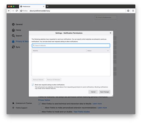 My Recommended Firefox Settings