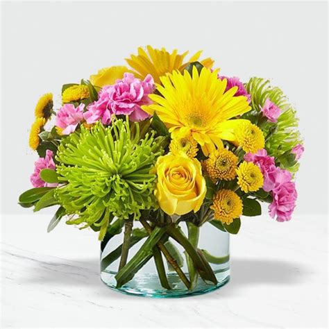 Fresh Fizz Flower Arrangement Interflora