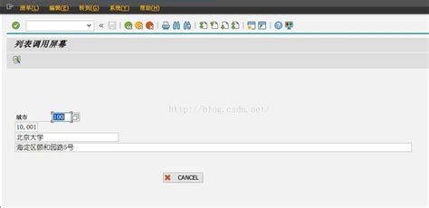 abap实战屏幕screen设计 二 sap screen例子 csdn博客