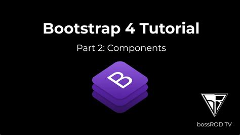 Tagalog Bootstrap 4 Tutorial Part 2 Components Youtube