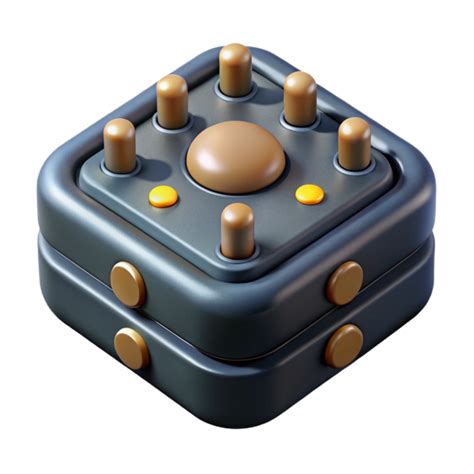 Vibrant Contemporary Adaptive Sensor Array Dark Background Cutout