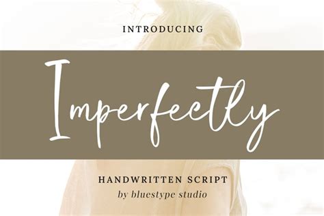 imperfectly handwriting script font