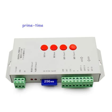 T1000s Led Controller Sd Card Ws2801 Ws2811 Ws2812 Grandado