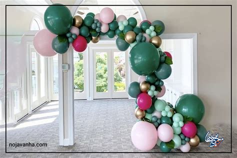 35 مدل بادکنک آرایی سبز دخترانه و پسرانه خفن