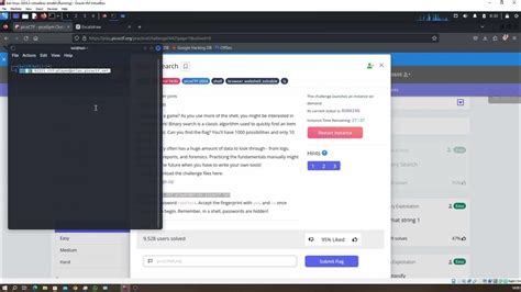 Binary Search Picoctf Challenge Step By Step Walkthrough Youtube
