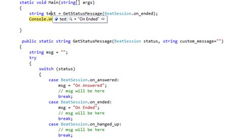 Net Why C Switch Going In To A Different Case Stack Overflow