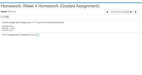 Solved Homework Week 4 Homework Graded Assignment Score