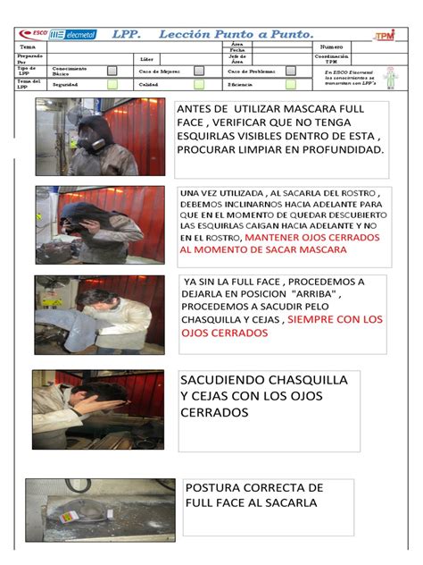 12 Lpp Uso Correcto Full Face Pdf