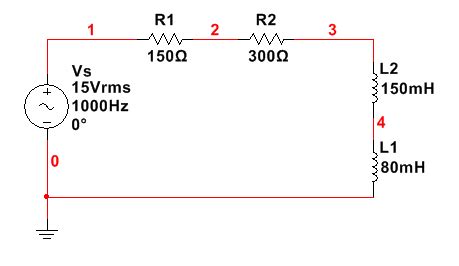 Solved Multisim Parallel Inductive Reactive Chegg Com
