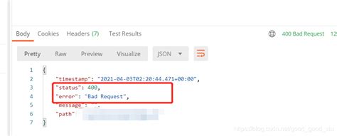 请求报错：400 bad request解决方法！！（终极整理） csdn博客