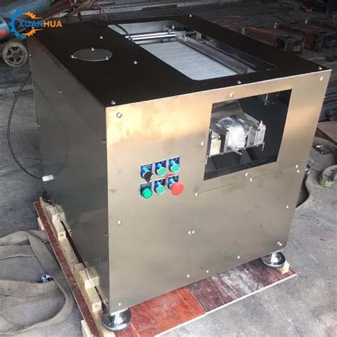 Automatic Small Electric Fish Cutting Machine Frozen Head Squid Ring