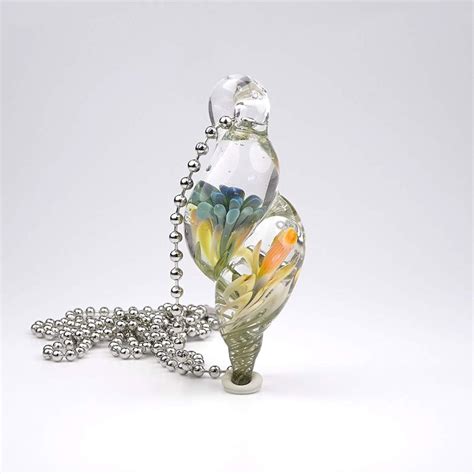 A Tiny Ecosphere In Glass Felt