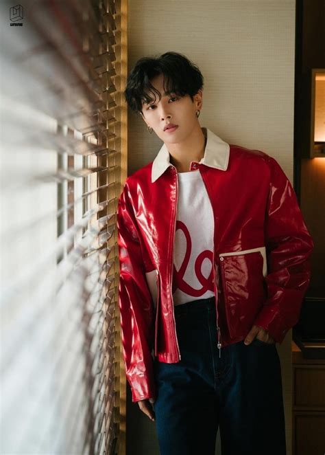 Pin By Kirisha On Li Wen Han Red Leather Jacket Handsome Fashion