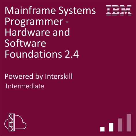 Interskill Mainframe Systems Programmer Hardware And Software Foundations 24 Credly