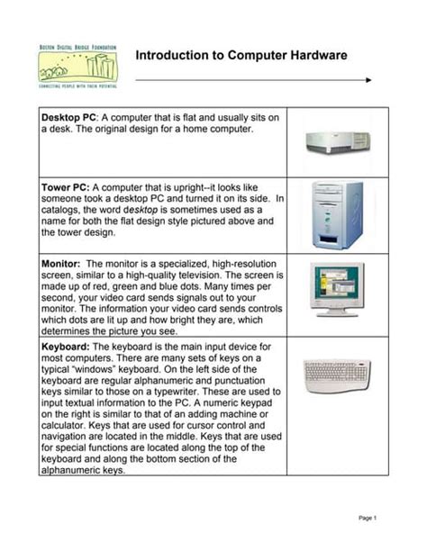 1.0 Introduction to Hardware Computer Architecture | PPTX | Computing | Technology & Computing