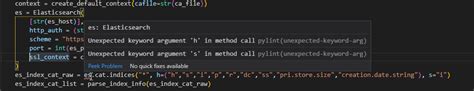 Unepexted Keyword Argument In Python Script Elasticsearch Discuss The Elastic Stack