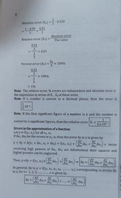campus book unit i errors and computation of roots numerical