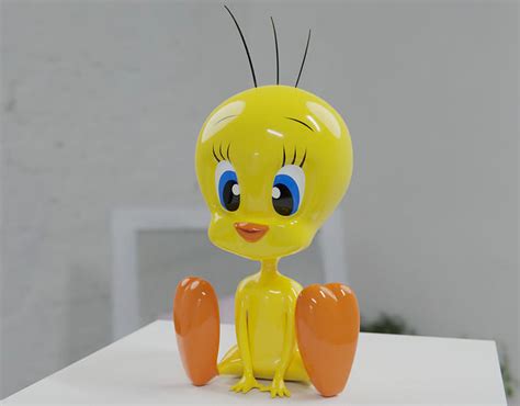 Tweety Bird 3d Model Cgtrader