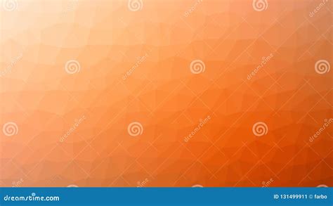 Abstract Vector Trendy Orange Triangular Pattern Modern Polygonal