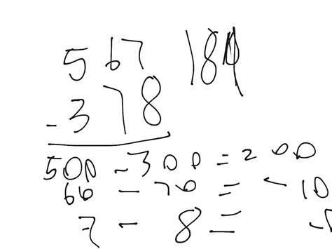 Partial Differences Math Showme