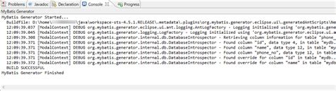 Spring Boot Mysql Mybatis Mybatis Generator 2 雑廉堂の雑記帳