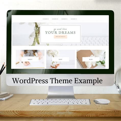 Word Press Website Design Word Press Theme Website Design Etsy