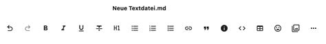 Complete Documentation For The Integrated Markdown Editor All Keyboard
