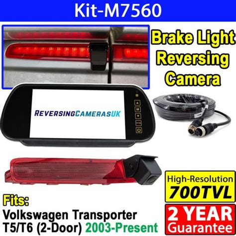 Vw Transporter T5 And T6 Brake Light Reversing Camera Systems Reversing