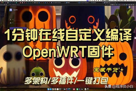 定制专属你的OpenWRT固件新手也能上手试试这个在线编译网站 哔哩哔哩