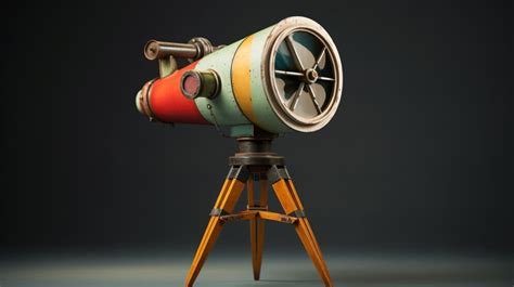 Premium Photo Toy Color Antiaircraft Searchlight
