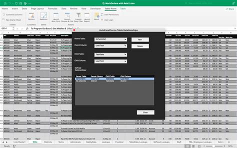 Create Excel Userforms