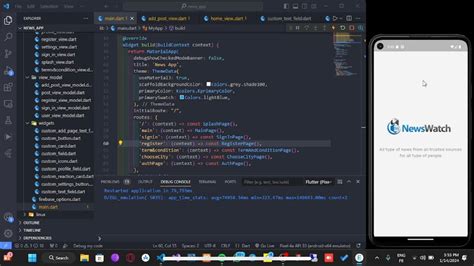 Flutter Simple News App Authentication With Firebase 🔥mvvm