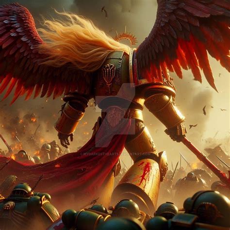 Sanguinius The Red3 By Mydarkesthearts On Deviantart
